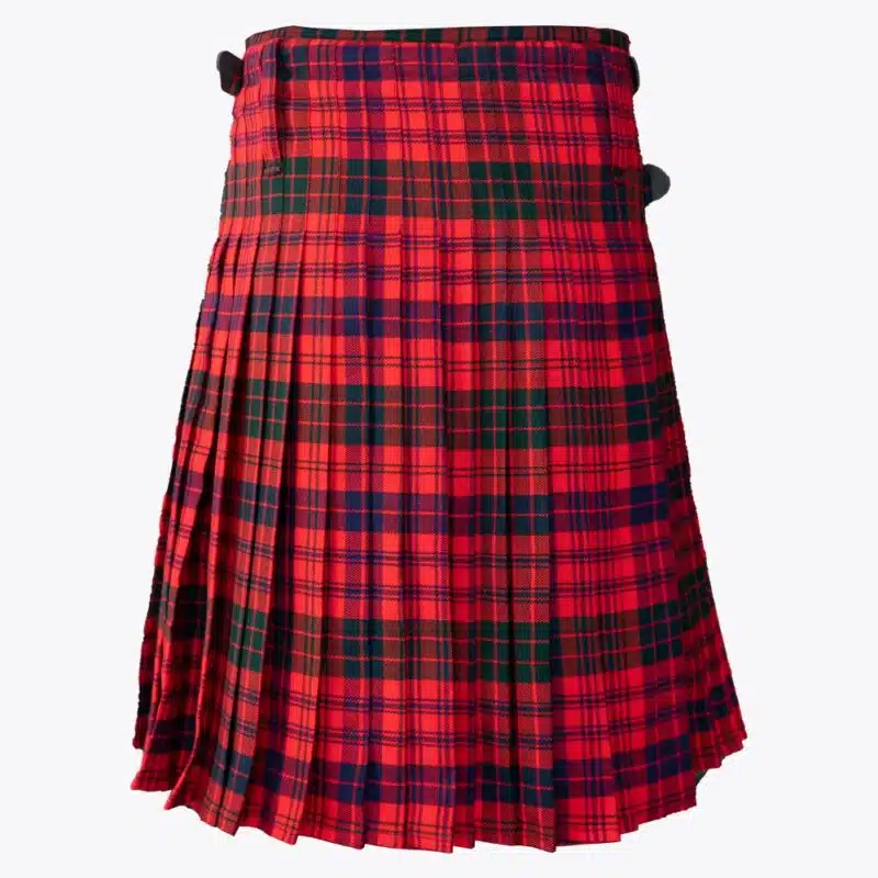 Ross Red Modern Tartan Kilt For Women