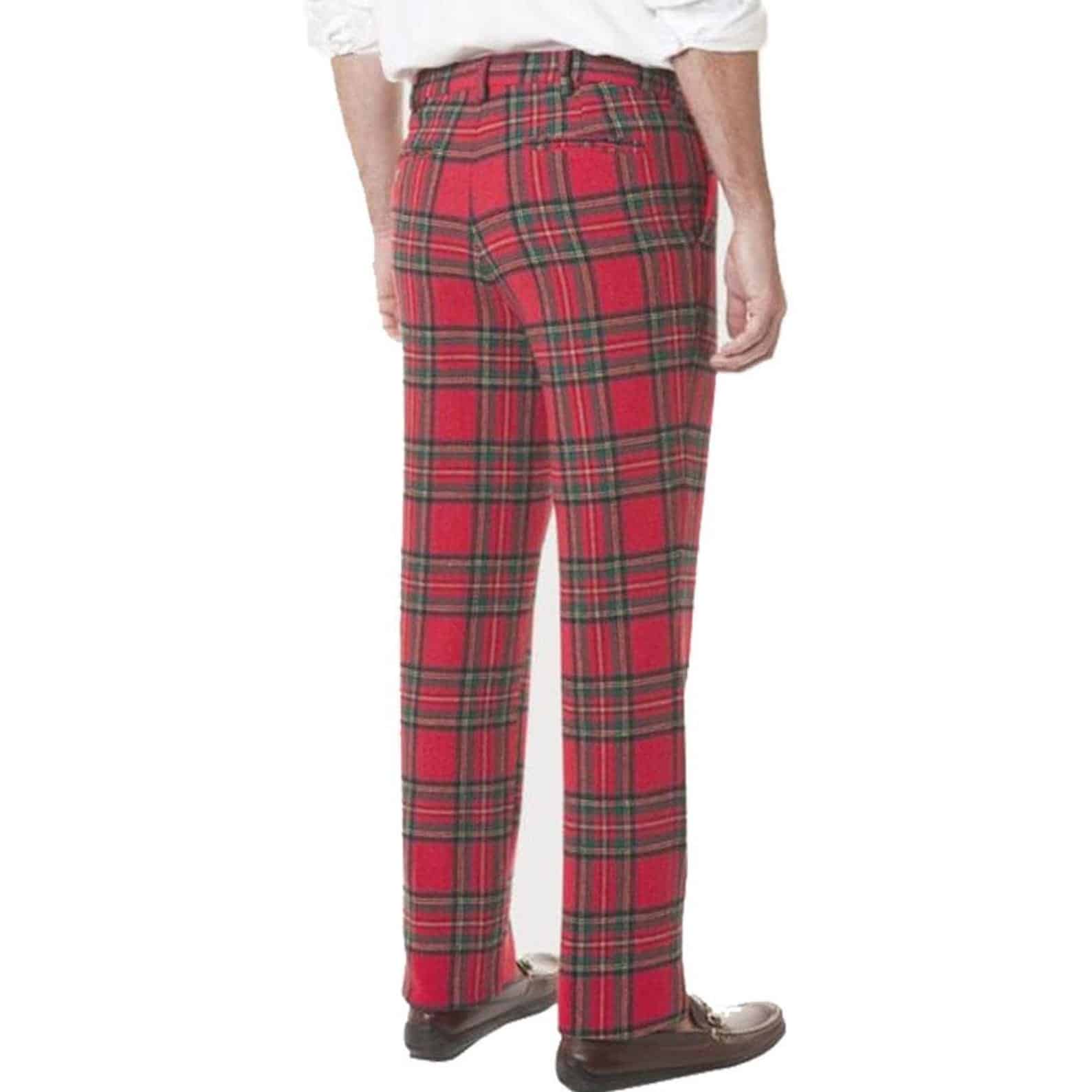 Scottish Traditional Tartan Trouser For Men - Chic Style